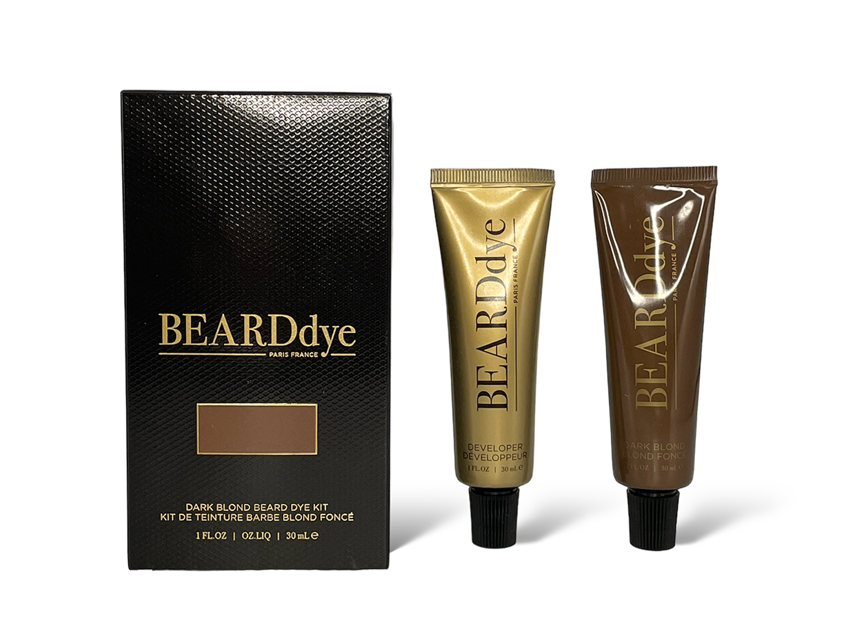 Dark Blond Beard Dye for Men | DIY Beard Coloring Kits | Beard Dye Inc