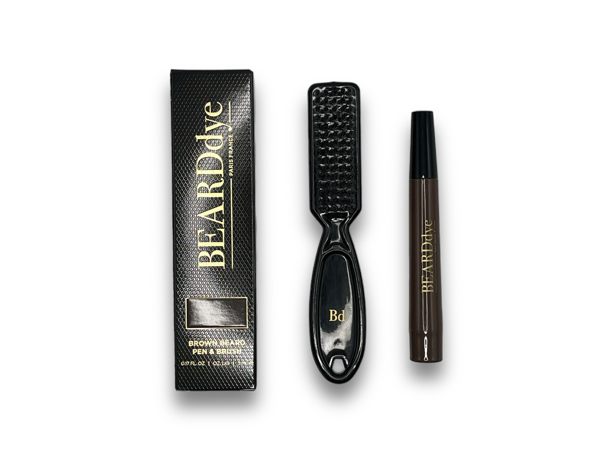Beard Dye Pen & Brush | Beard Filler pen kit - Define Your Beard ...